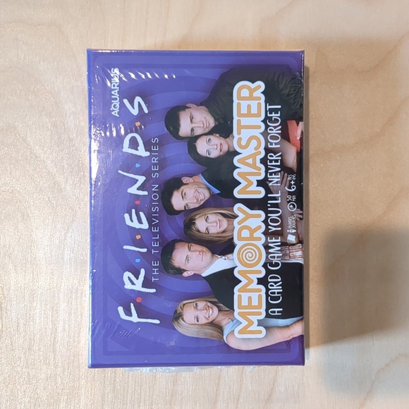 Aquarius | Games | Friends Card Game Memory Master Tv Show The ...